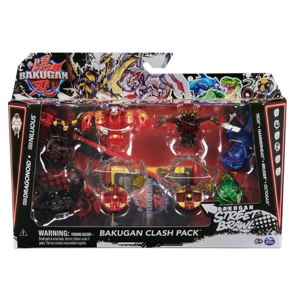 Bakugan | Toys | Open Box Bakugan Street Brawl Clash Pack 6 Bakugan ...